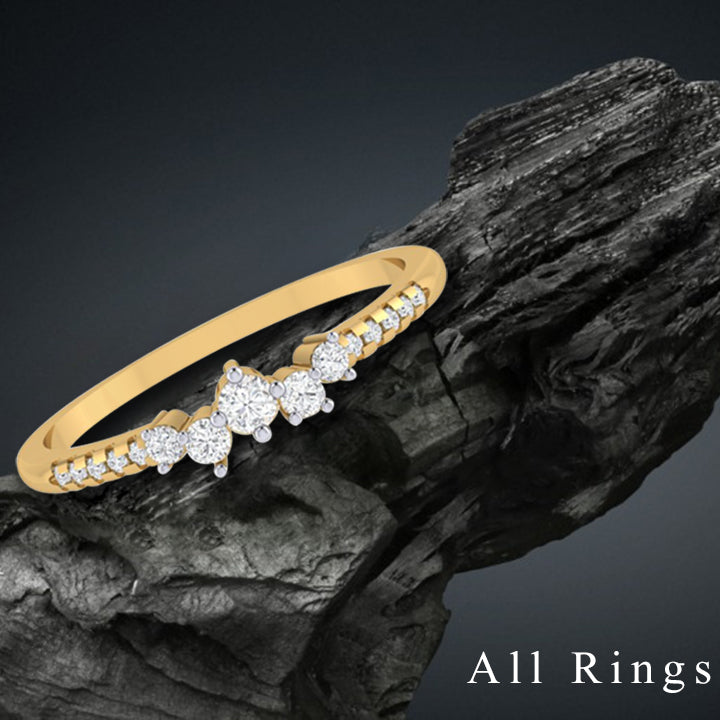 Real Diamond Rings For Her – Diamtrendz.in